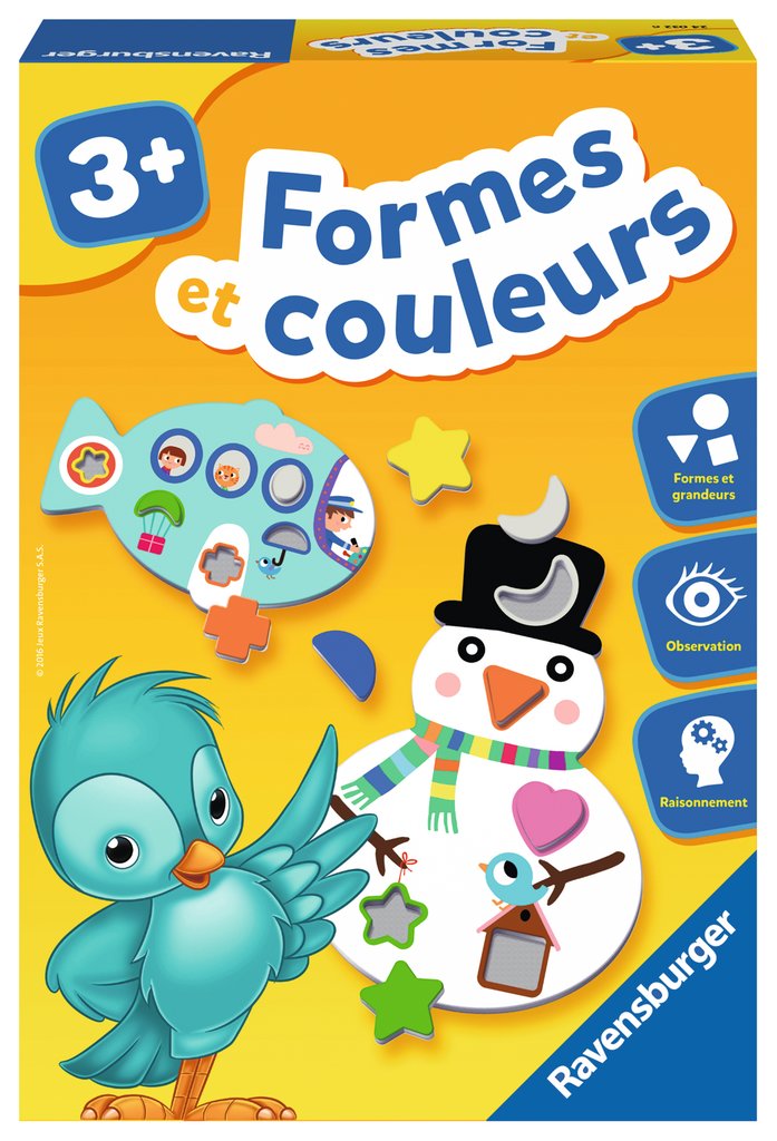 JEU DES FORMES ET DES COULEURS K661649 - Interdacta